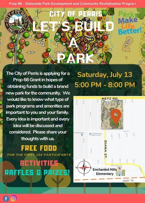 Let's Talk Parks - Enchanted Hills (City of Perris) — Nextdoor — Nextdoor