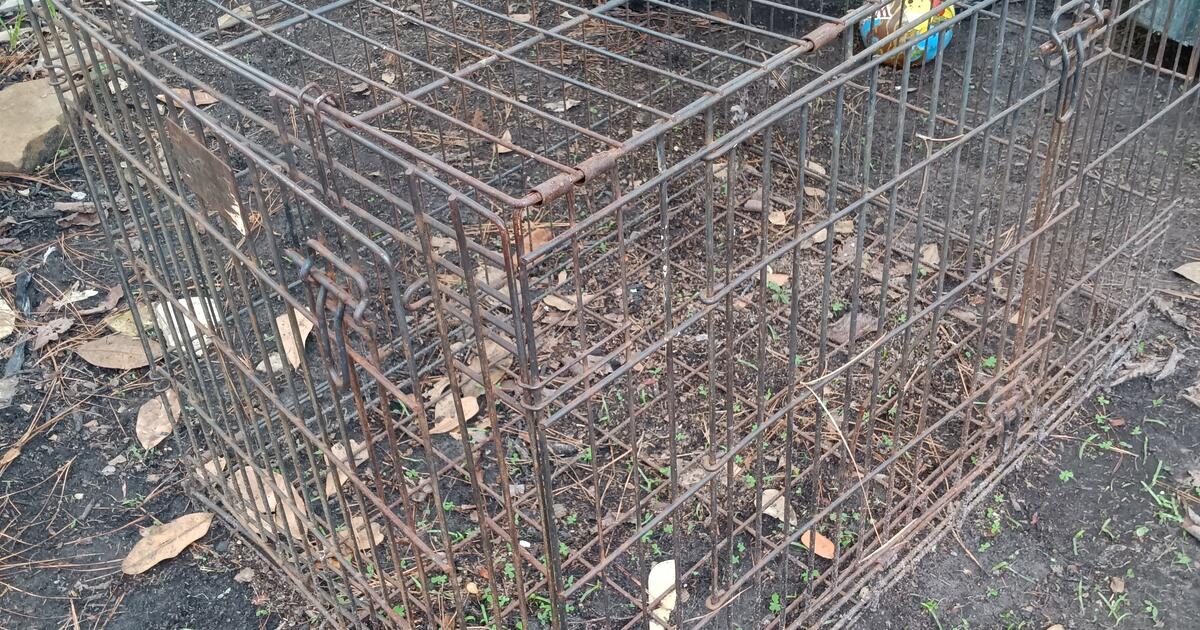 Large metal folding pet cage for $25 in Houston, TX | For Sale & Free ...