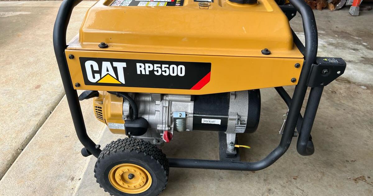 CAT RP5500 Generator for $500 in Clayton, NC | For Sale & Free — Nextdoor