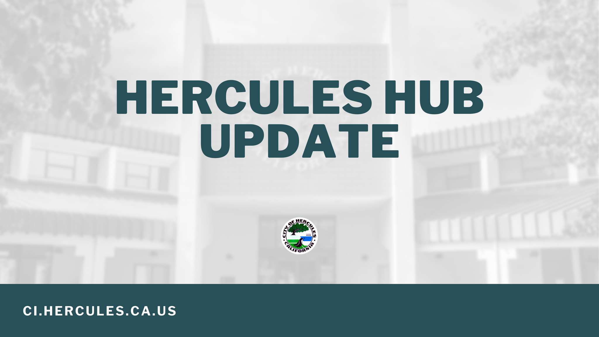 At the January 24 City Council meeting, City staff presented a project update for the Hercules ...