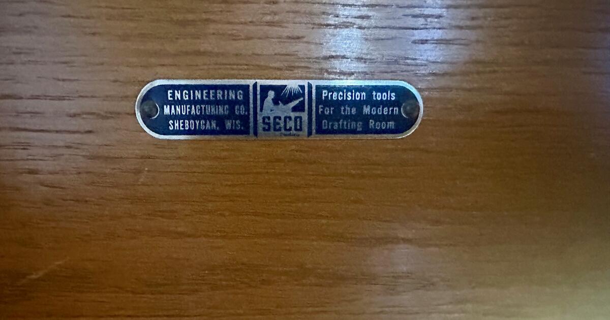 Solid Wood Adjustable Seco Drafting Table for Free in Lakewood, CO ...