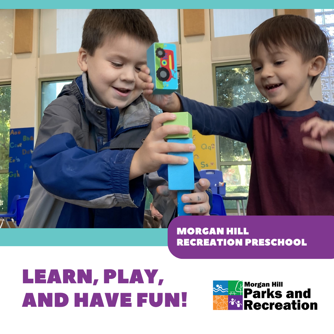 Morgan Hill Recreation Preschool - Registration for the 2024-2025 school year opens on February ...