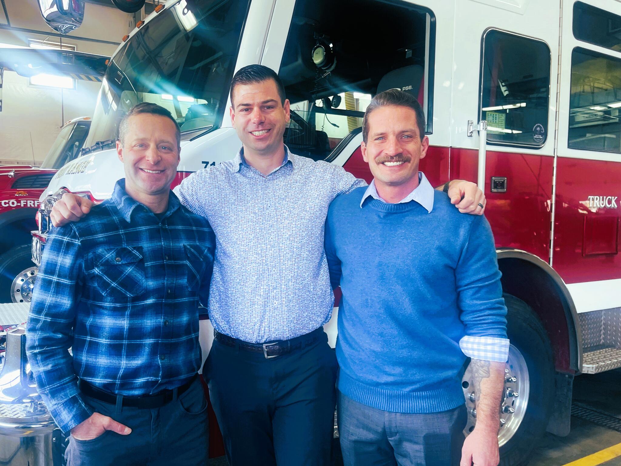 A warm welcome to the three new recruits who joined Front Range Fire ...