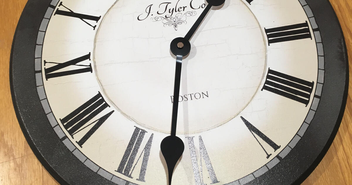 J. Tyler Co. Wall Clock for Free in Springfield, NJ | For Sale & Free ...