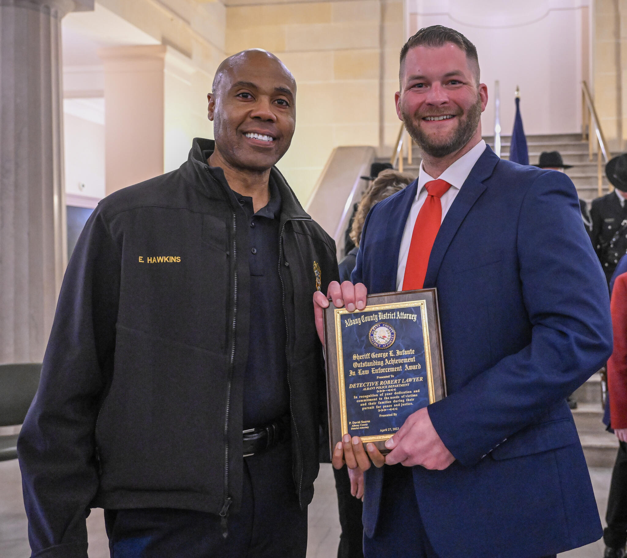 On Thursday, the Albany Police Department attended the “Ceremony of ...