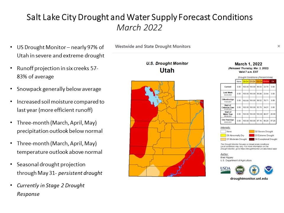 Forecasted Water Levels and Water Demand (Salt Lake City Council ...