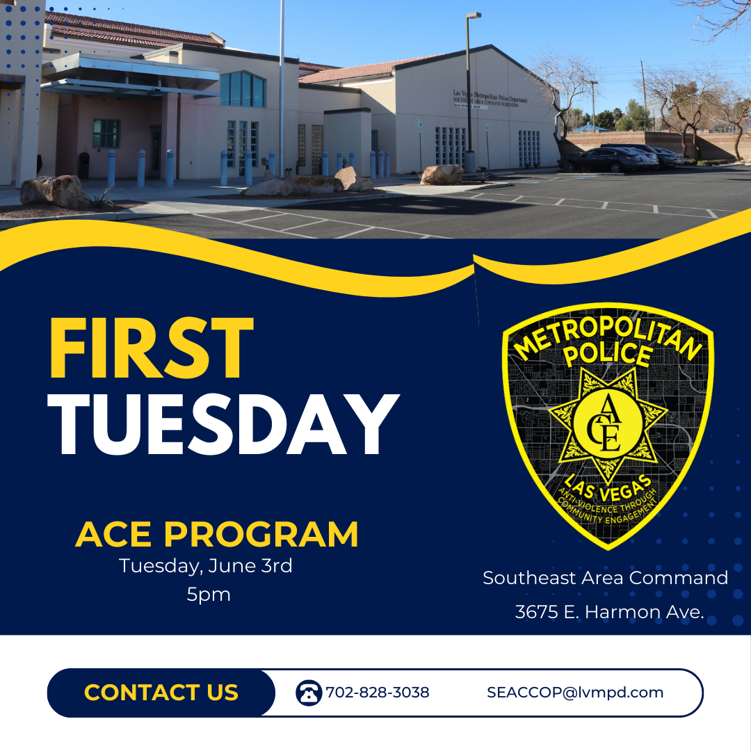 First Tuesday (Las Vegas Metropolitan Police Department) — Nextdoor — Nextdoor