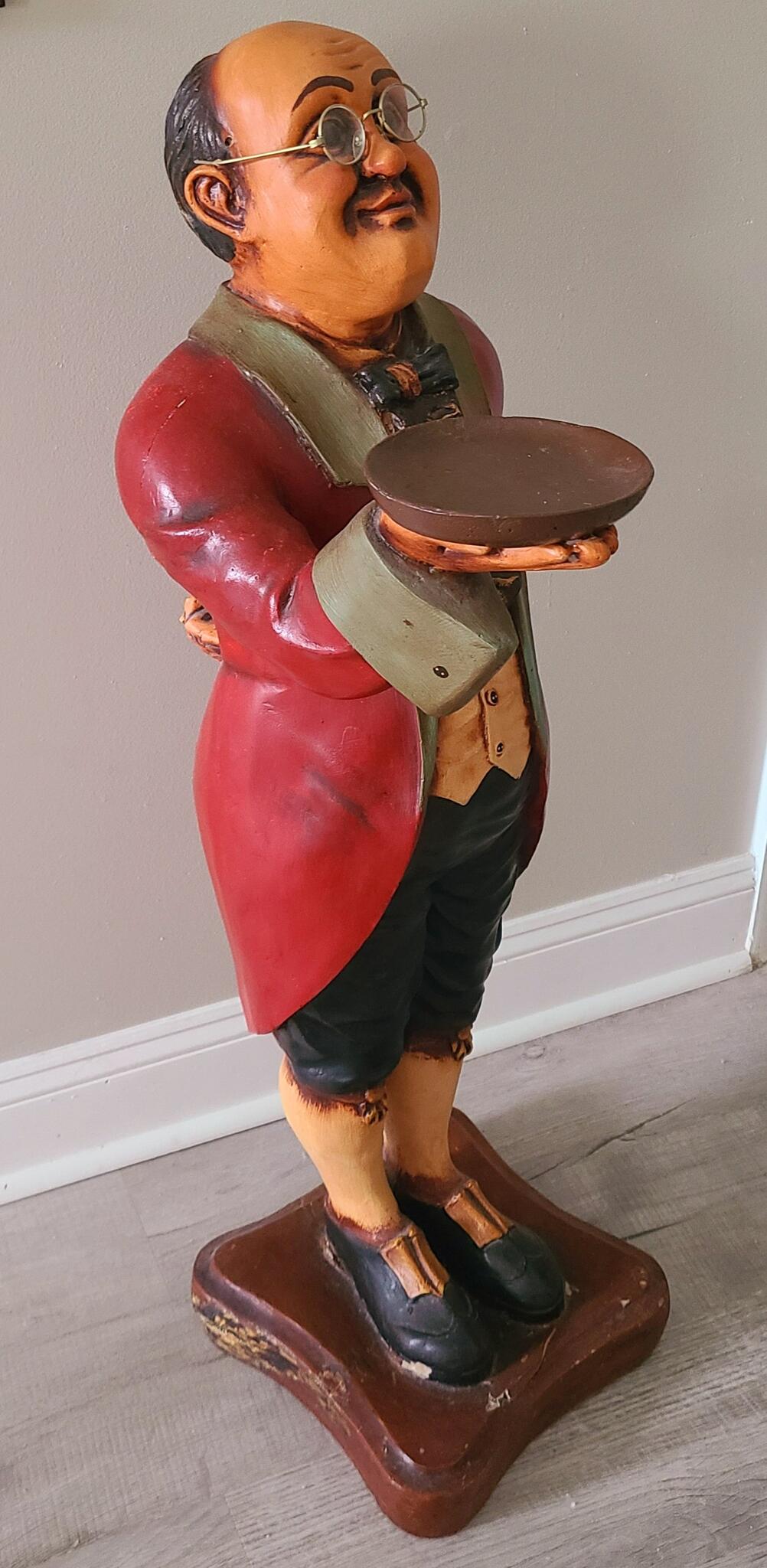 Vintage English Butler Statue for $395 in Aiken, SC | For Sale & Free ...