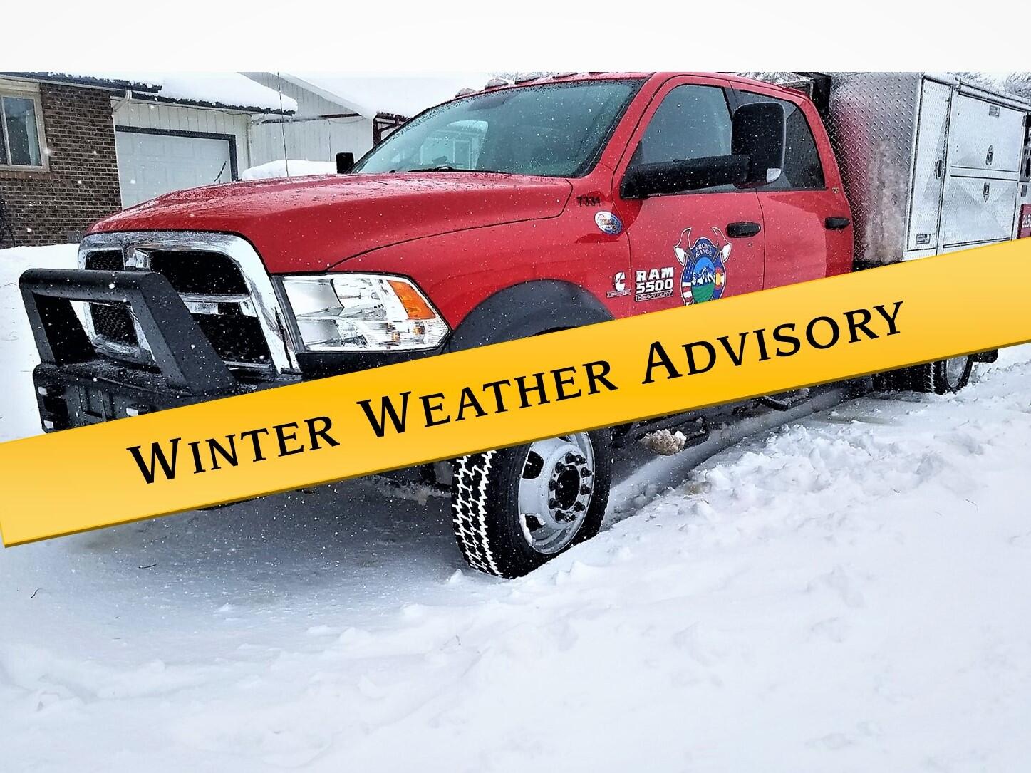 ️WINTER WEATHER ADVISORY A winter storm will impact northern Colorado ...