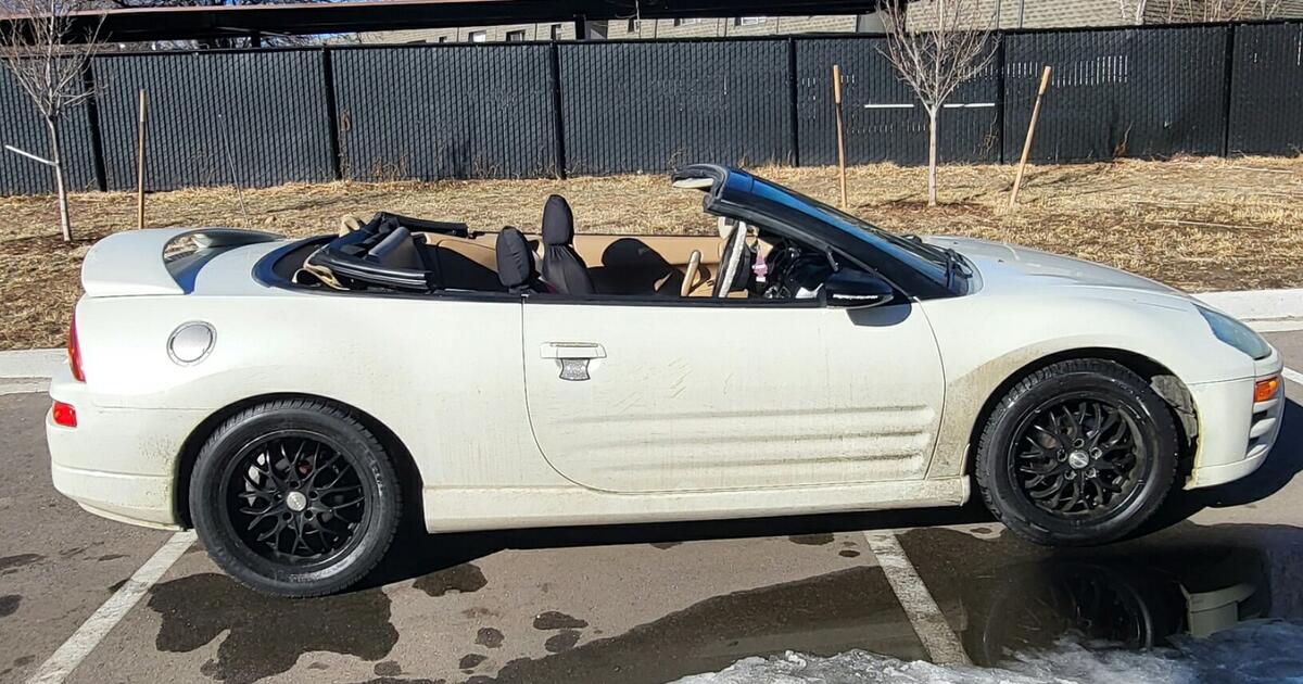 2002 Mitsubishi eclipse spyder gt convertable for $1650 in Parker, CO ...