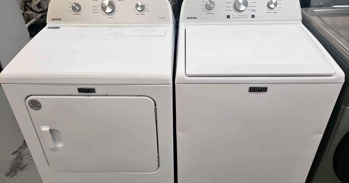 Brand New Maytag Washing Machine With Electric Dryer Set!! for $600 in ...