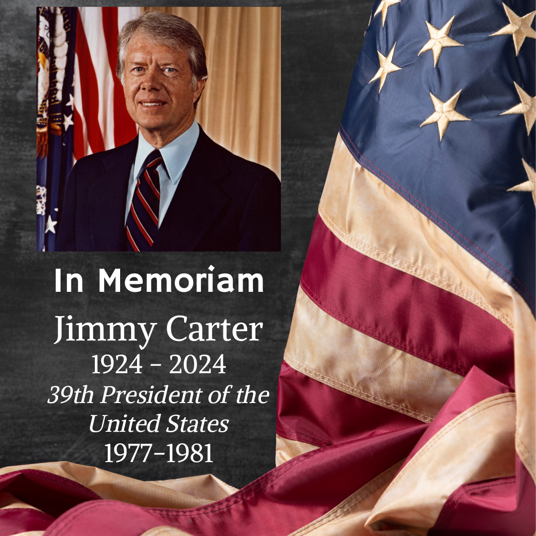 In Memoriam: Jimmy Carter, the 39th President of the United States ...
