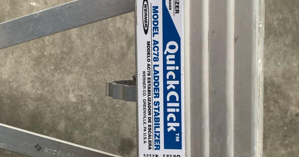 Werner Quickclick Ladder Stabilizer for $40 in Southport, NC | For Sale ...