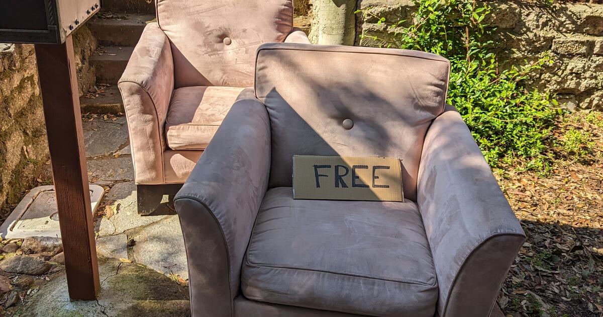 1 large arm chair for Free in Felton, CA | For Sale & Free — Nextdoor