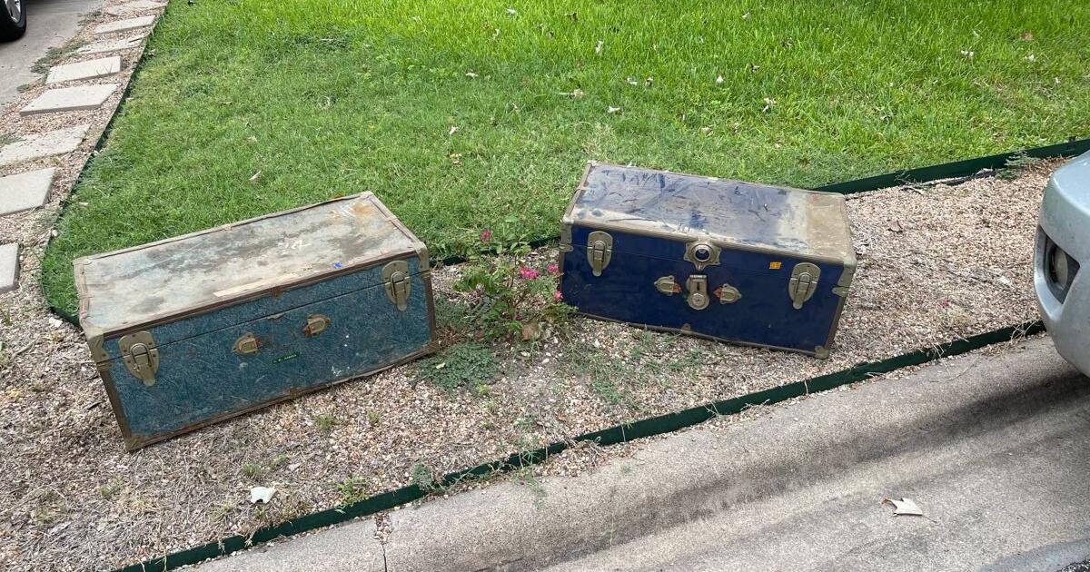 Vietnam Era Vintage Military Trunks for Free in Austin, TX | For Sale ...
