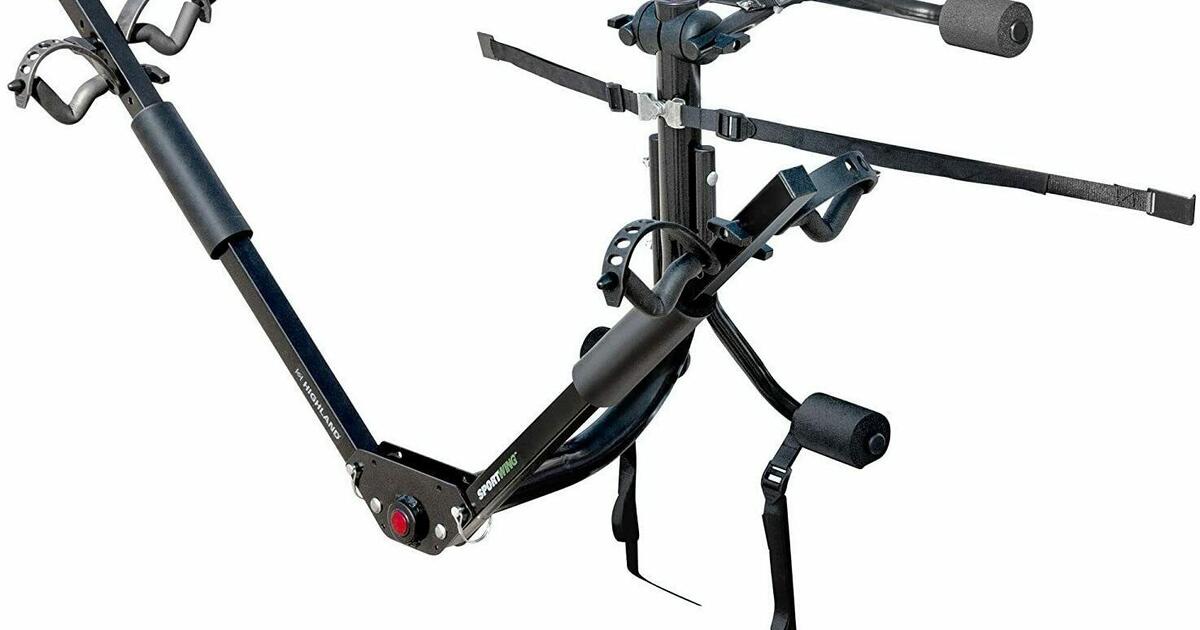 Highland (1378000) SportWing Trunk Mount Universal 2 Bike Rack for $10 ...