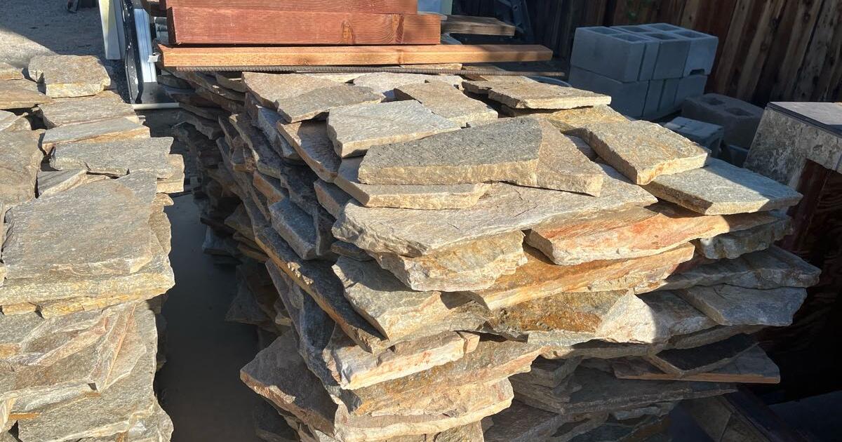 Gold quartz flagstone for $3000 in Sparks, NV | For Sale & Free — Nextdoor