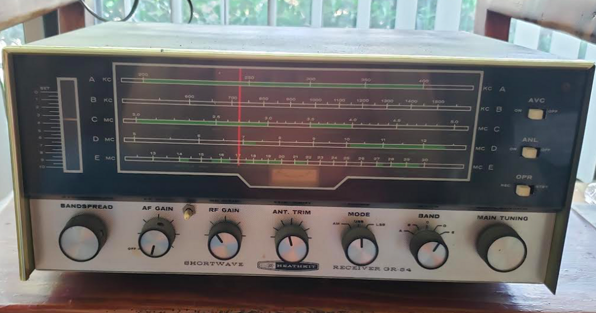Heathkit GR-54 Receiver for $55 in Dallas, TX | For Sale & Free — Nextdoor