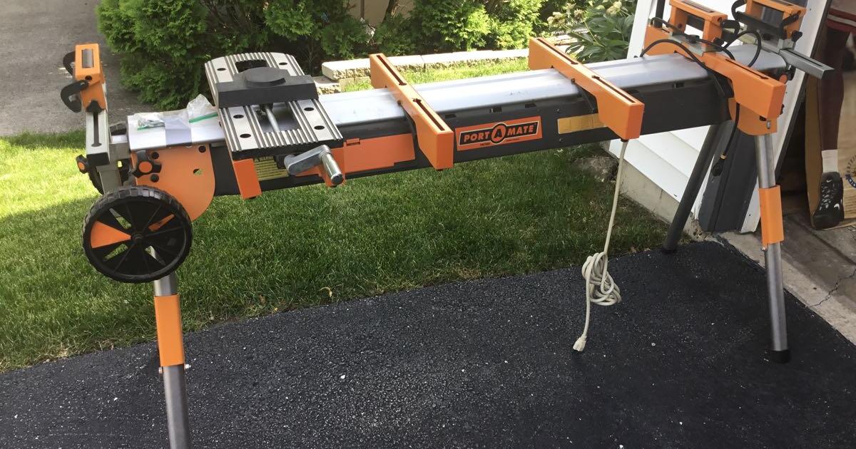 Bora Portamate PM 7000 Heavy Duty Deluxe Mitersaw Stand for $125 in ...