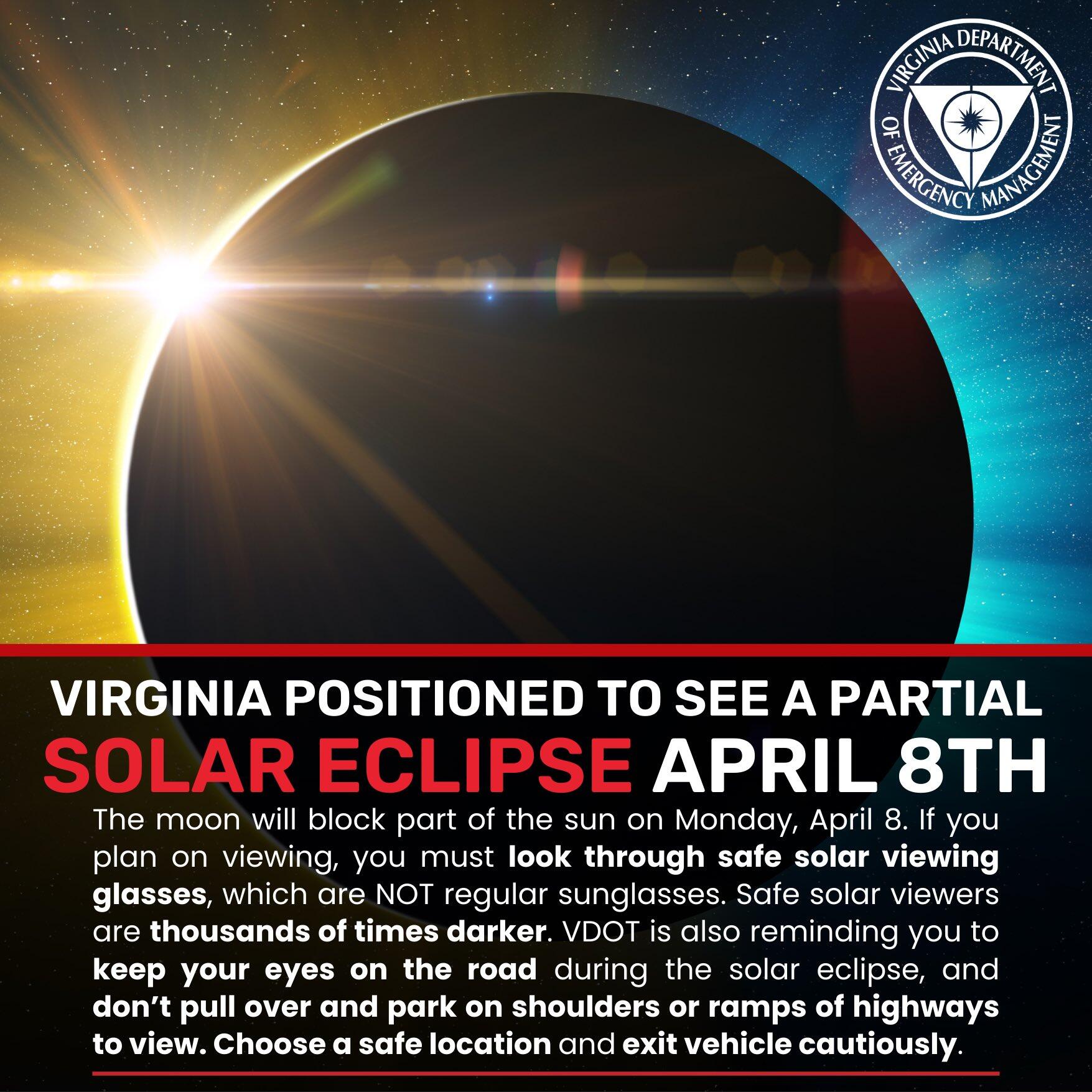 Virginia Department of Emergency Management: Safety Tips for Viewing ...