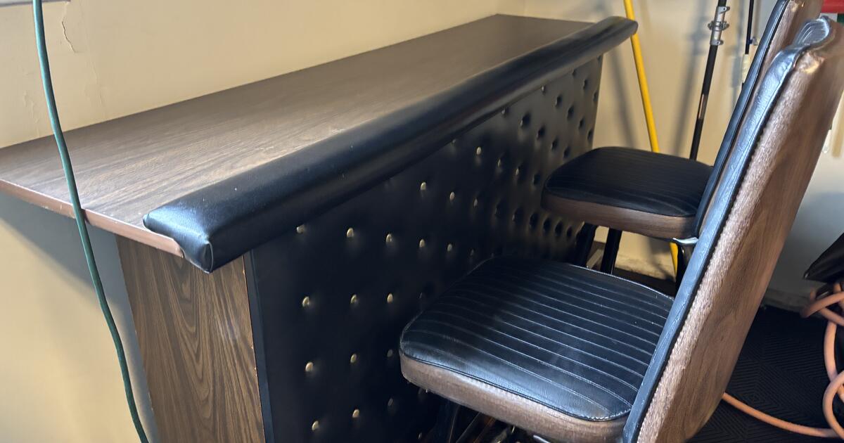 FREE! Set of 2 Vintage Bar Stools for Free in Towson, MD | For Sale ...
