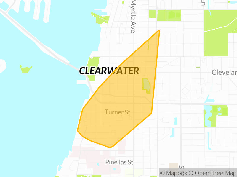 ⚠️ Duke Energy issued a power outage alert in Pinellas (Power Outage ...