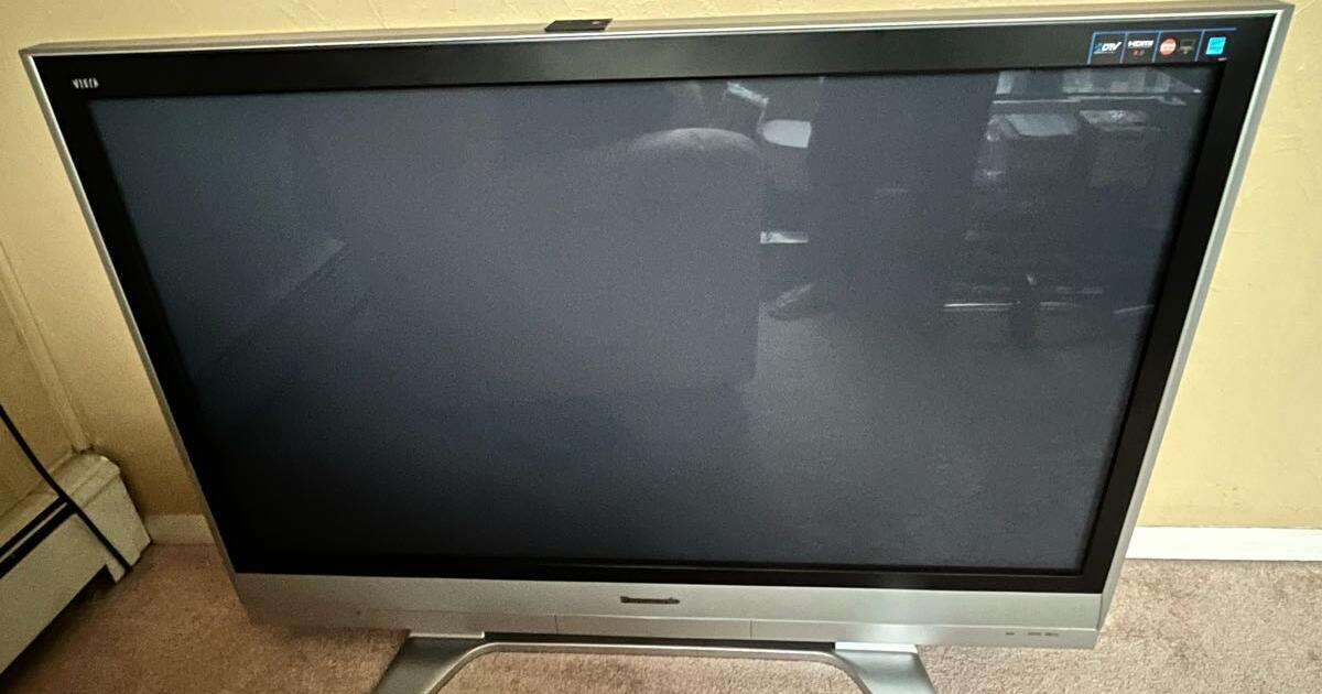 Panasonic viera 50 in plasma tv for Free in Queens, NY | For Sale ...