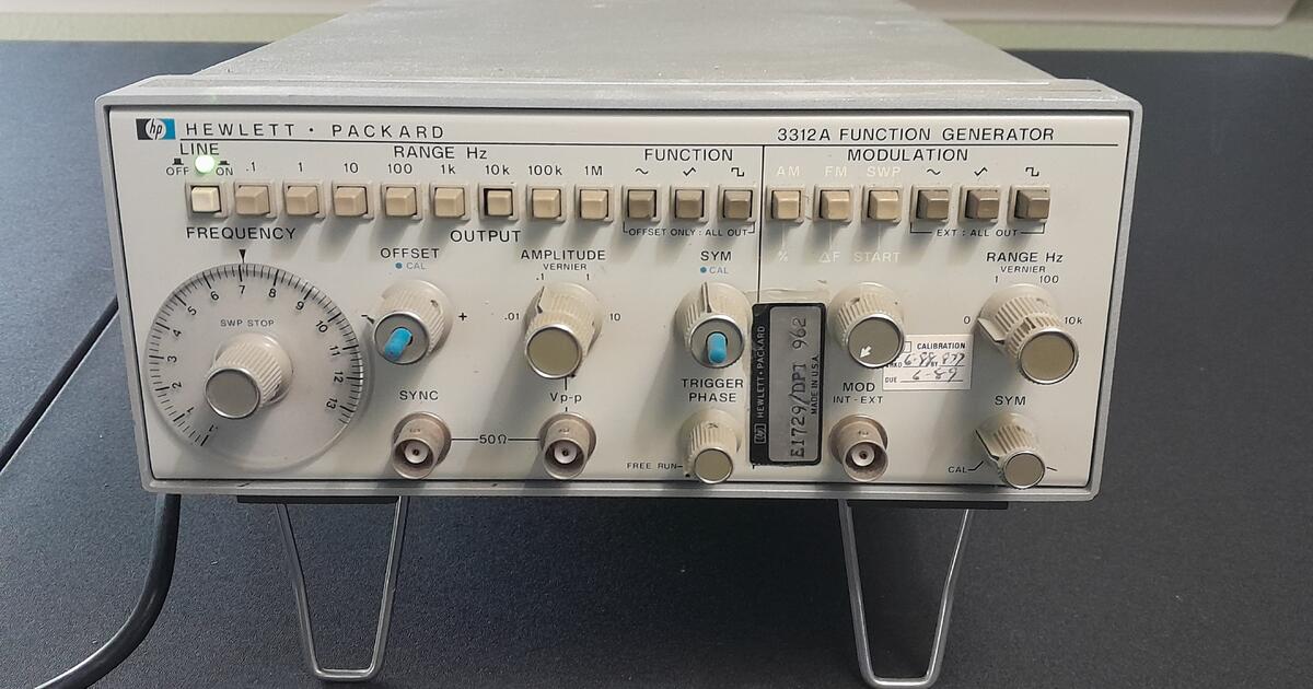 HP 3312A Function Generator for $100 in San Diego, CA | Finds — Nextdoor