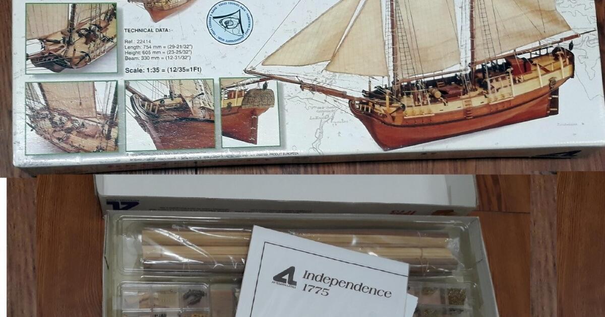 Independence 1775 Model Ship Kit for $75 in Hot Springs Village, AR ...