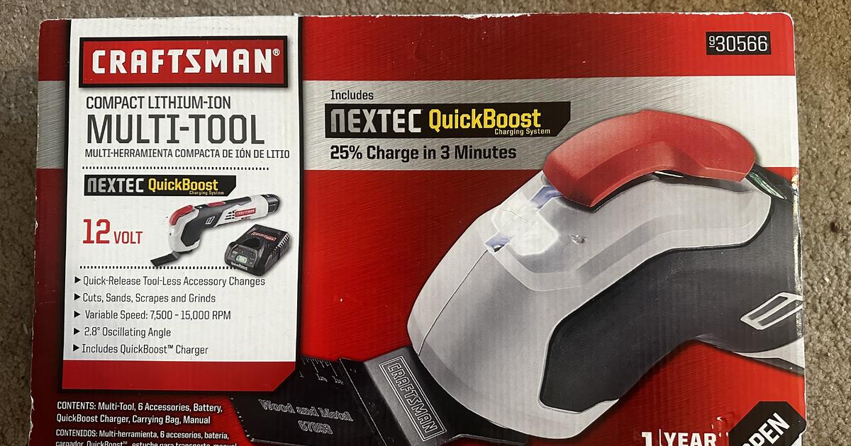Craftsman 12V Multi-Tool for $50 in Friendswood, TX | For Sale & Free ...