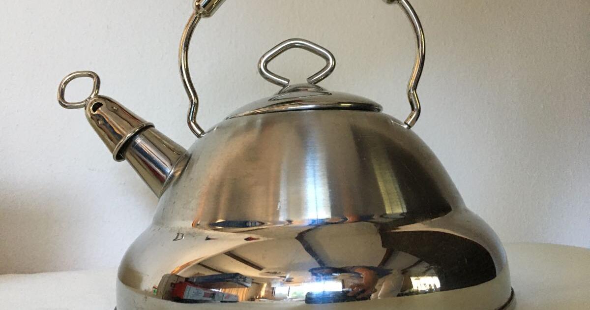 Stainless Steel Professional Quality Culinary Essentials Stovetop Tea ...