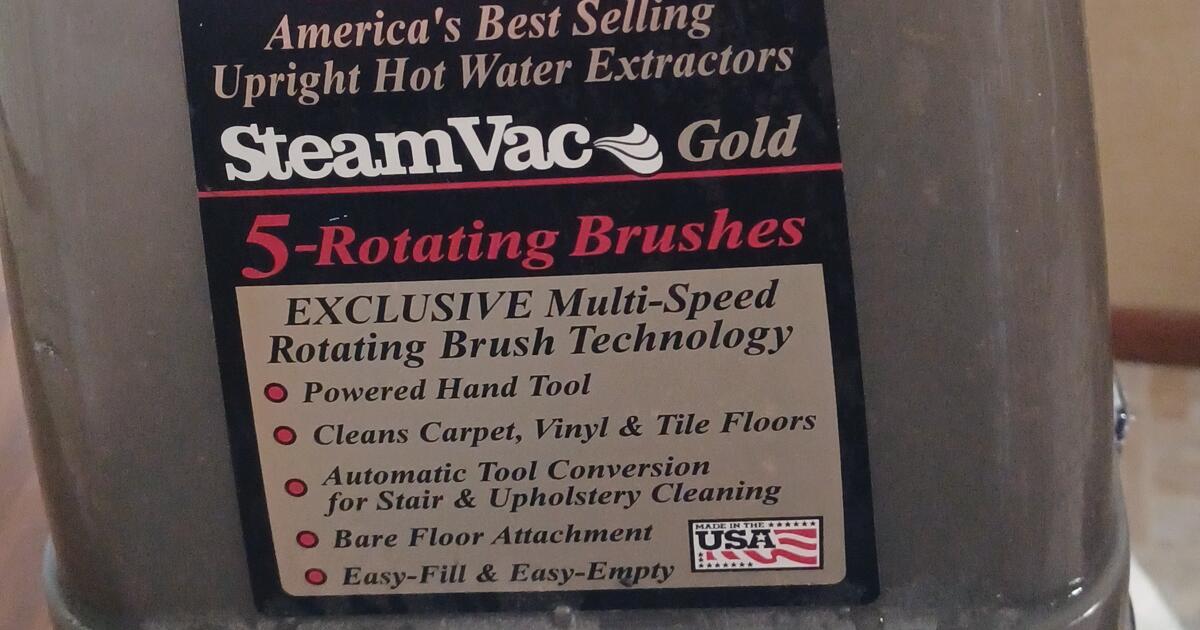 Hoover Steamvac Gold. upright hot water extractor carpet cleaner. for ...