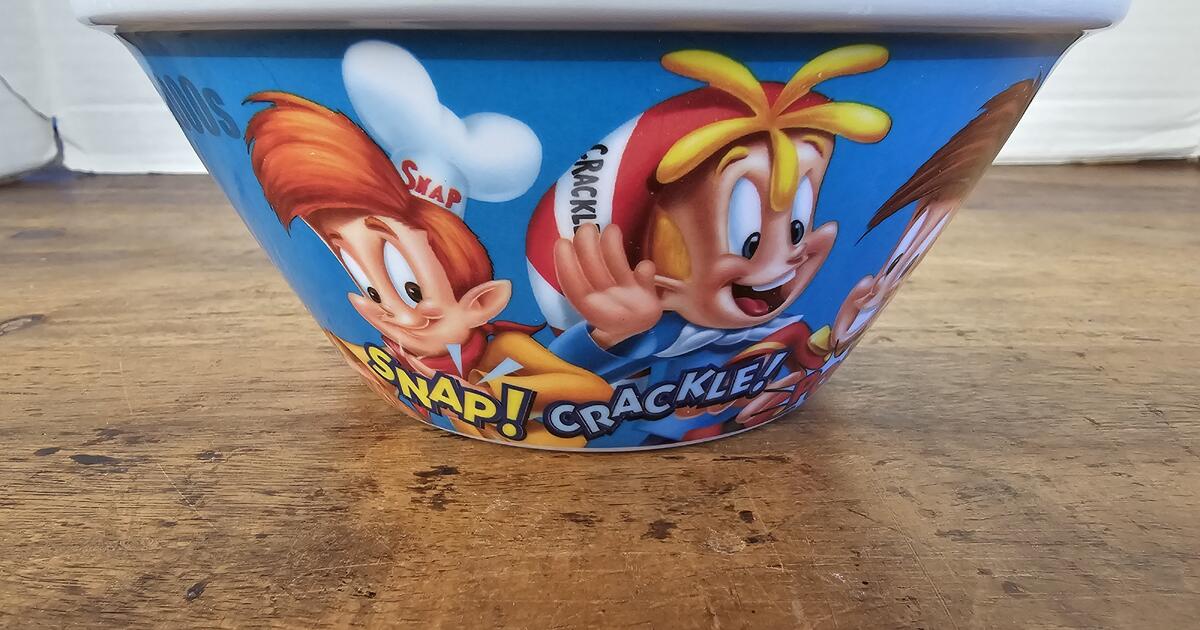 Kellogg's Rice Krispies Cereal Hard Plastic Cereal Bowl 2006 for $10 in ...