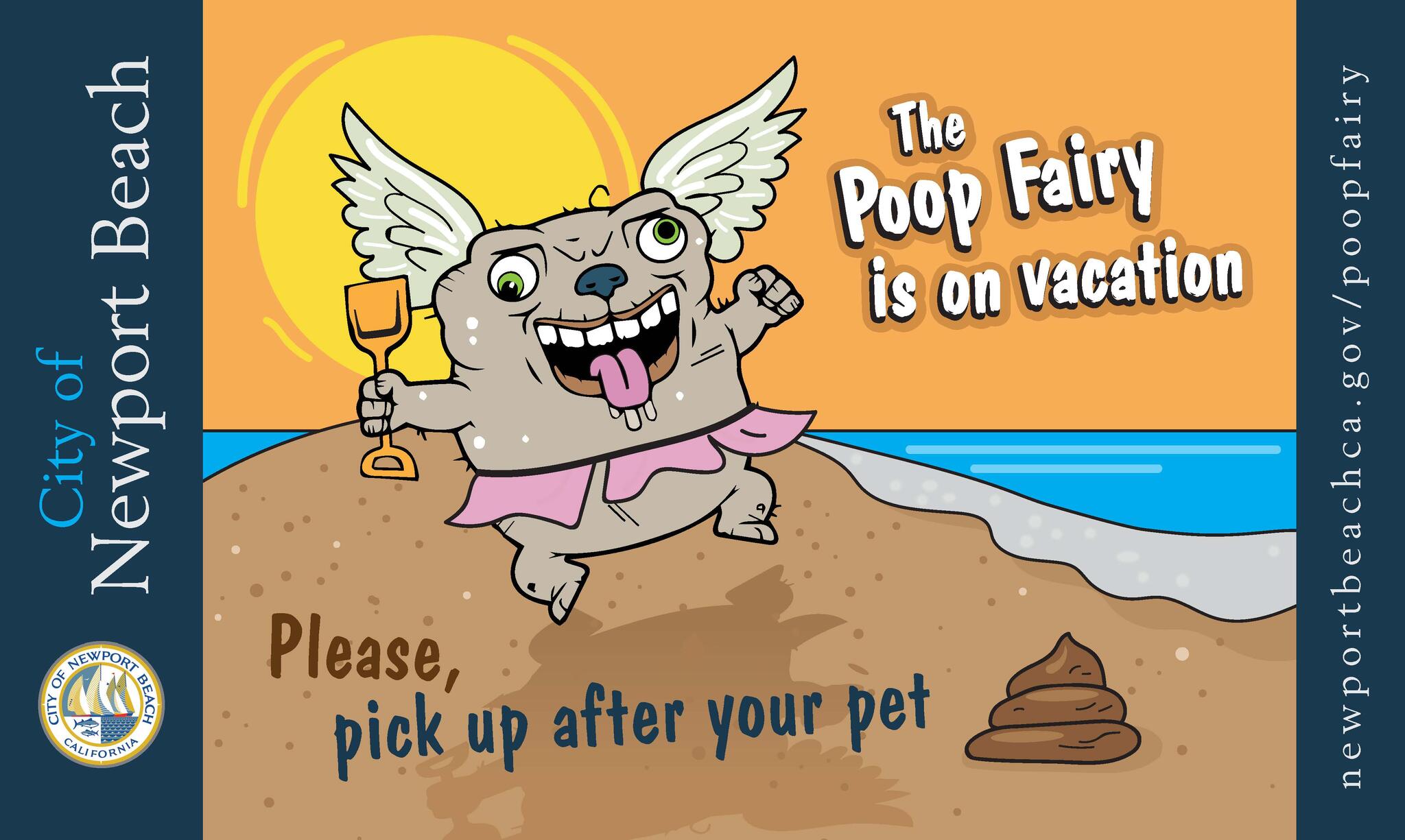 Poop Fairy on Vacation Signs (City of Newport Beach) — Nextdoor — Nextdoor