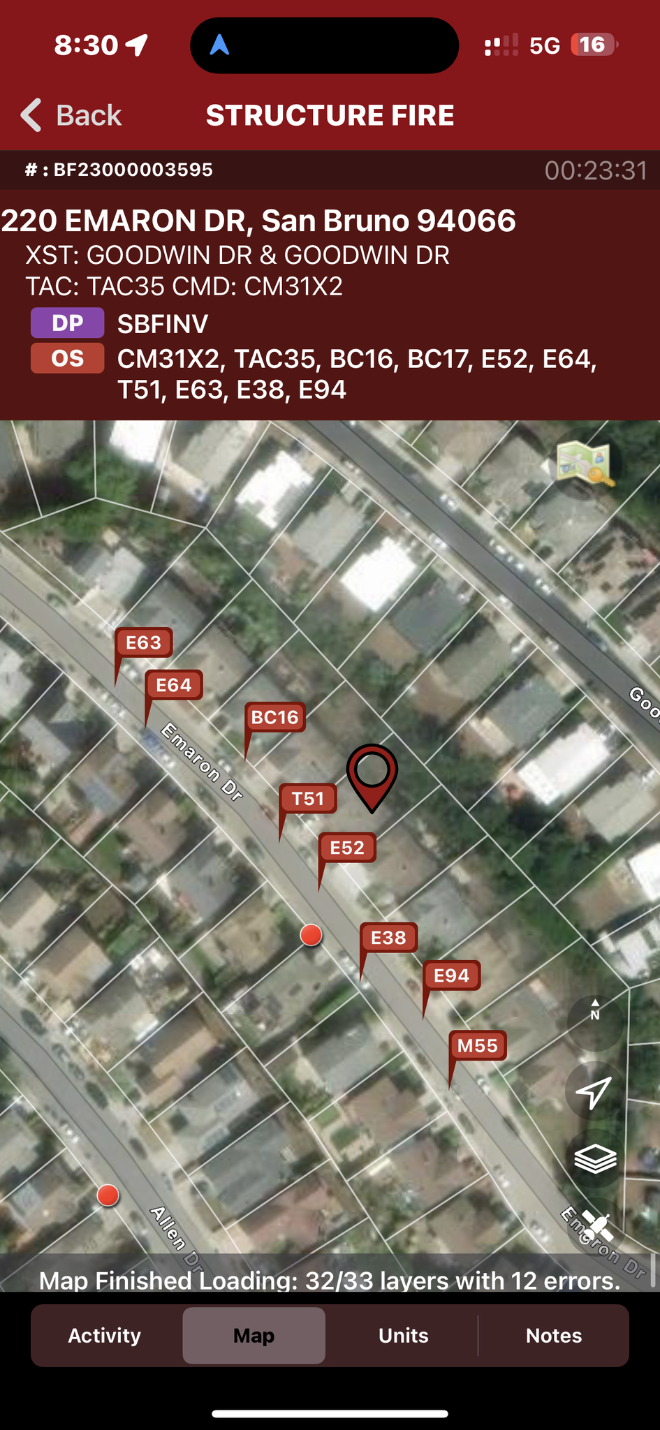 San Bruno Firefighters are on the scene of a residential structure fire ...