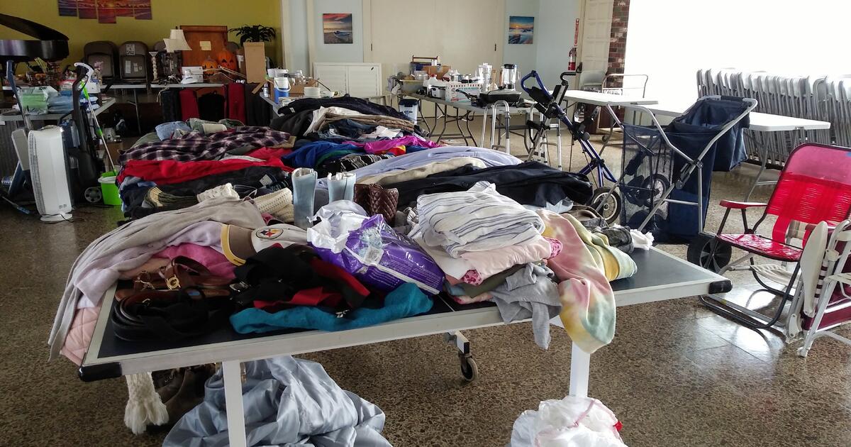 Update on 5540 W. 5th St. Yard Sale! Open 7am Saturday! A room full ...