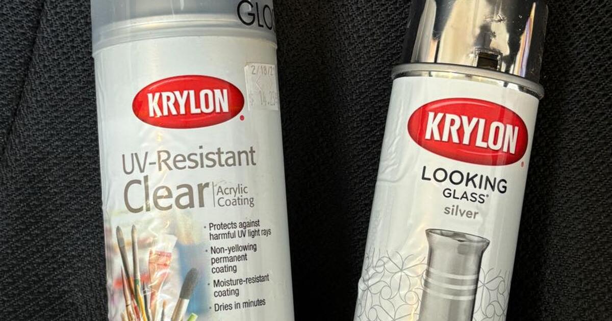 Krylon Clear and mirror Spray Paint for Free in Davis, CA | For Sale ...