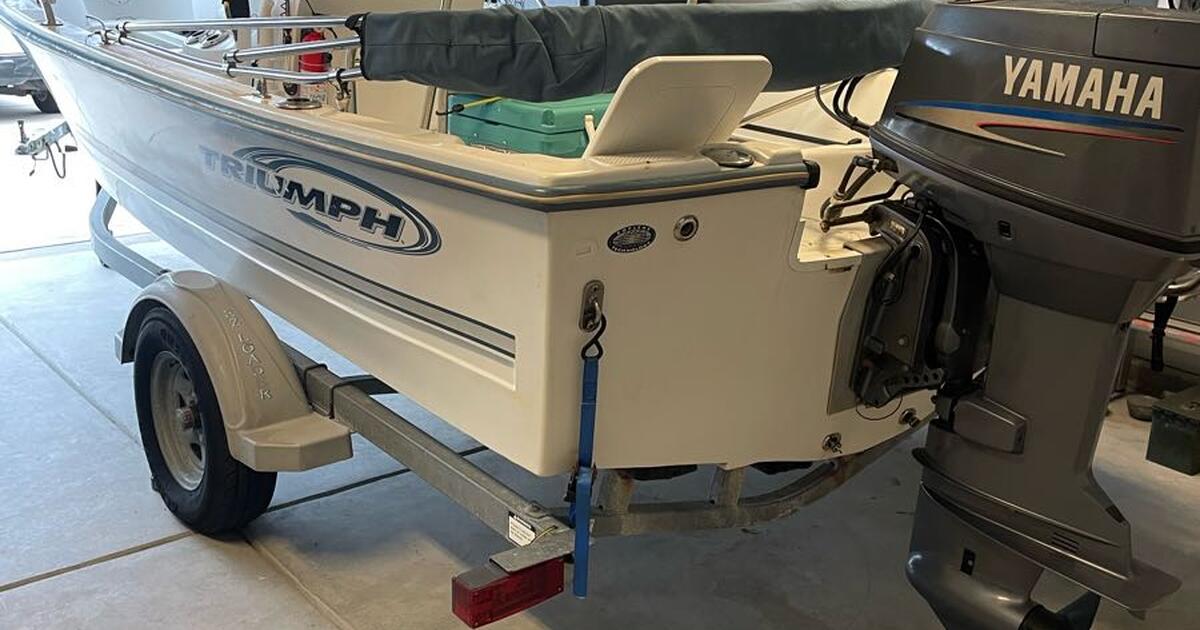 2006 17’ Triumph fishing boat trade for Harley for $12500 in Myrtle ...