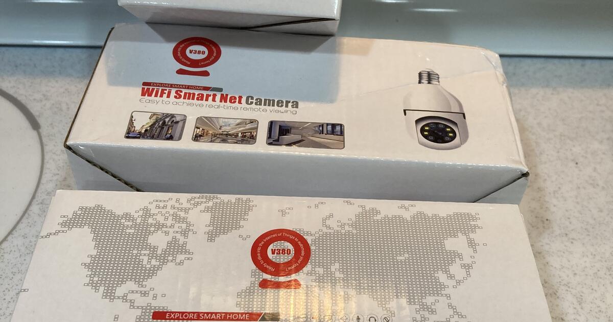 New Wifi Smart Net Camera V380 Pro New Explore Smart Home Surveillance ...