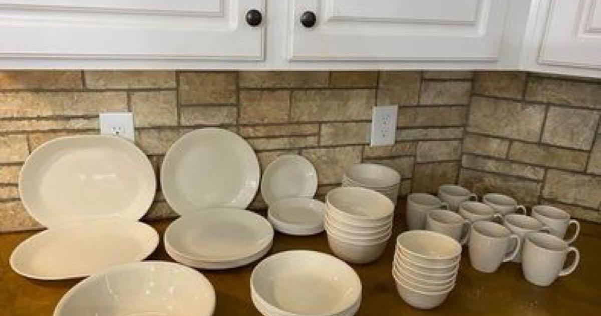 Corelle Sandstone Beige Dishware Lot for $150 in Dacula, GA | For Sale ...