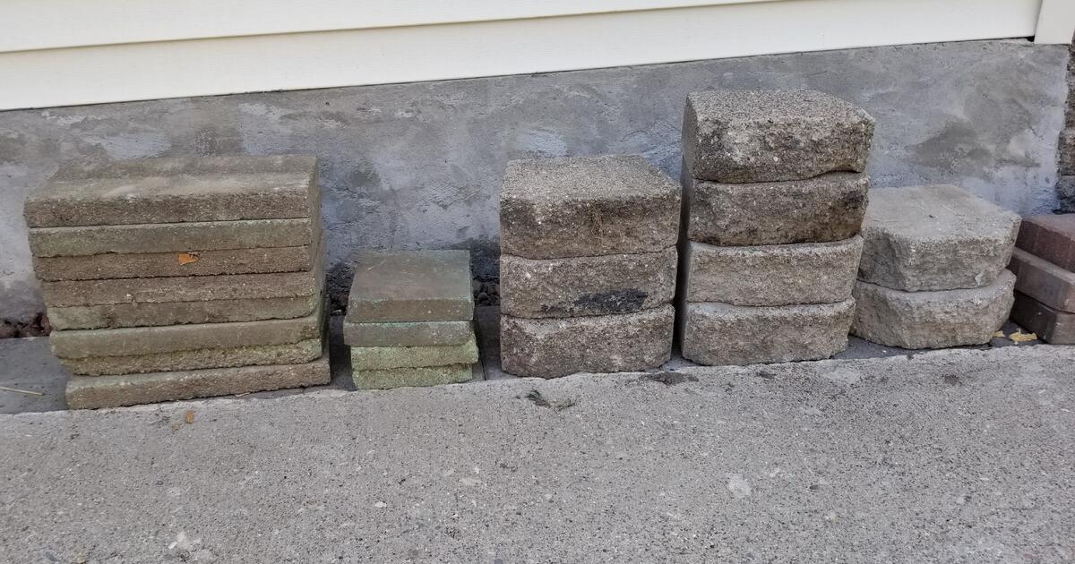 pavers and retaining wall blocks in alley for Free in Minneapolis, MN ...