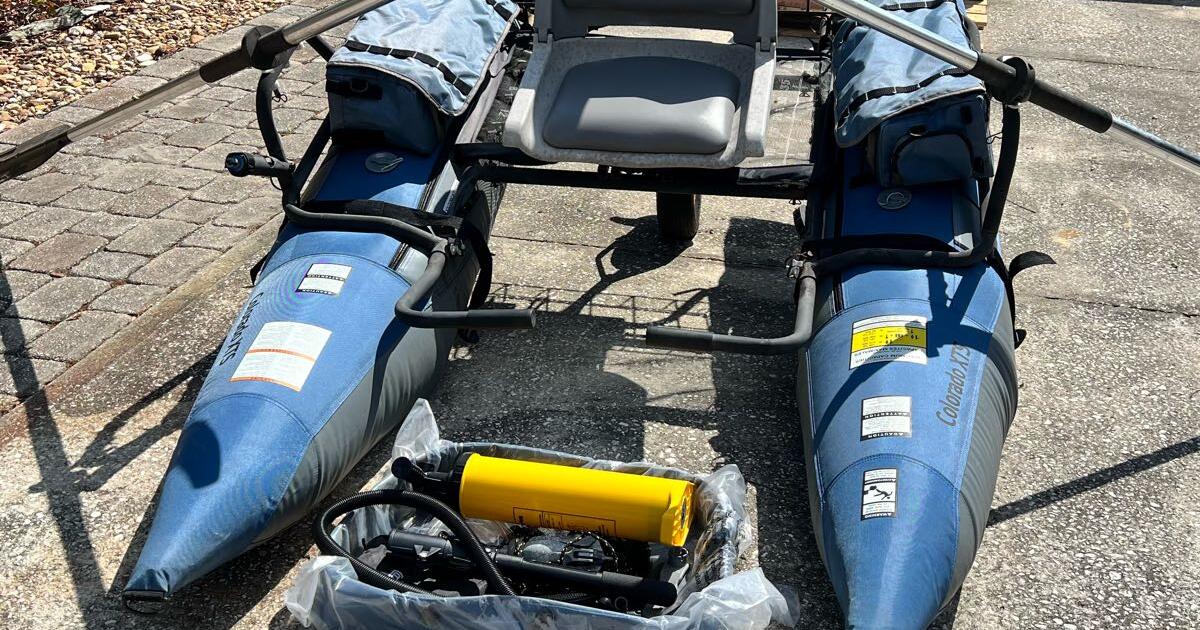 1 Person Pontoon Boat - Colorado XTS for $200 in Dunedin, FL | For Sale ...