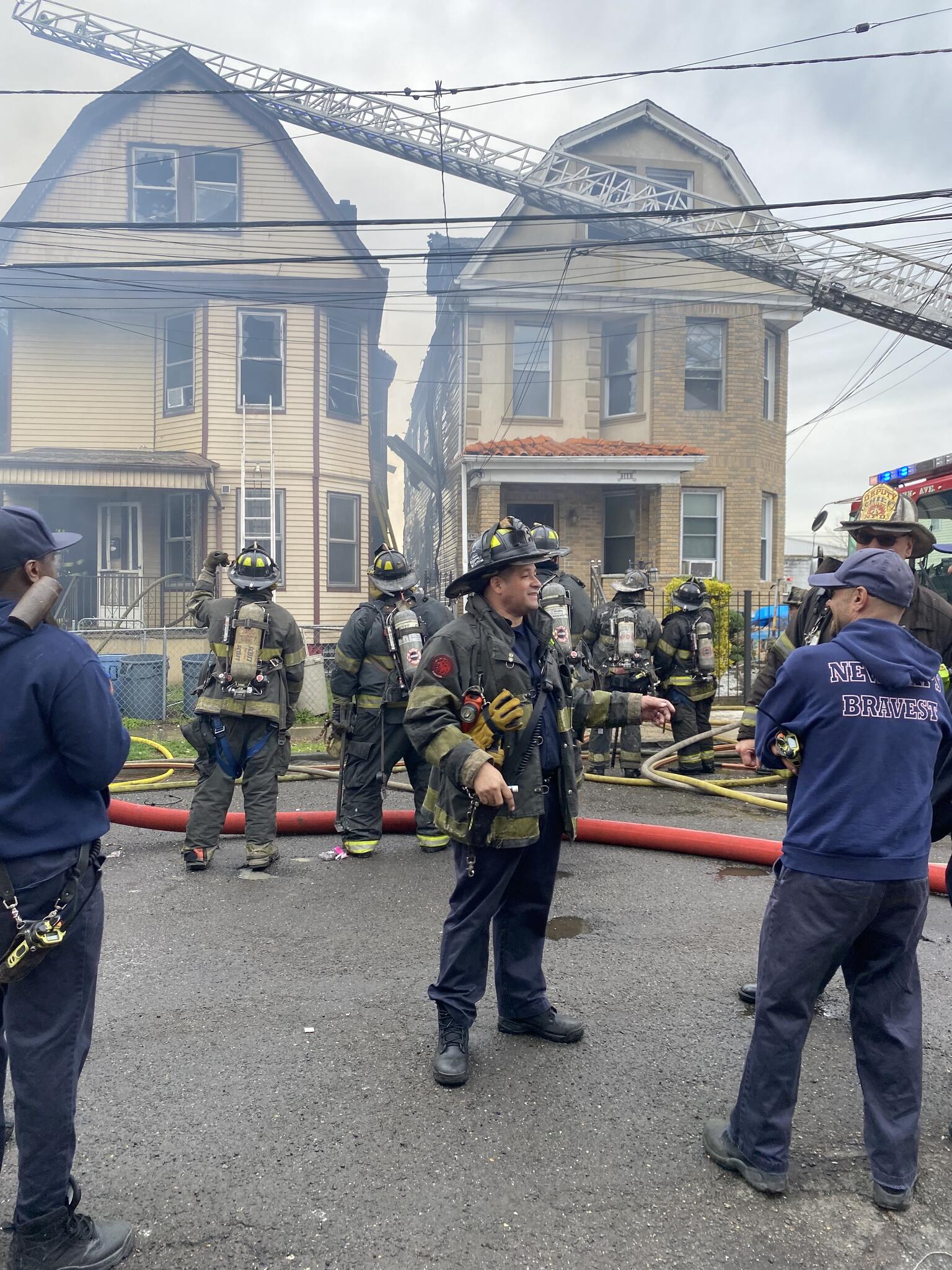 Newark Firefighters Extinguish 3-Alarm Fire at 390 Lincoln Avenue - One ...