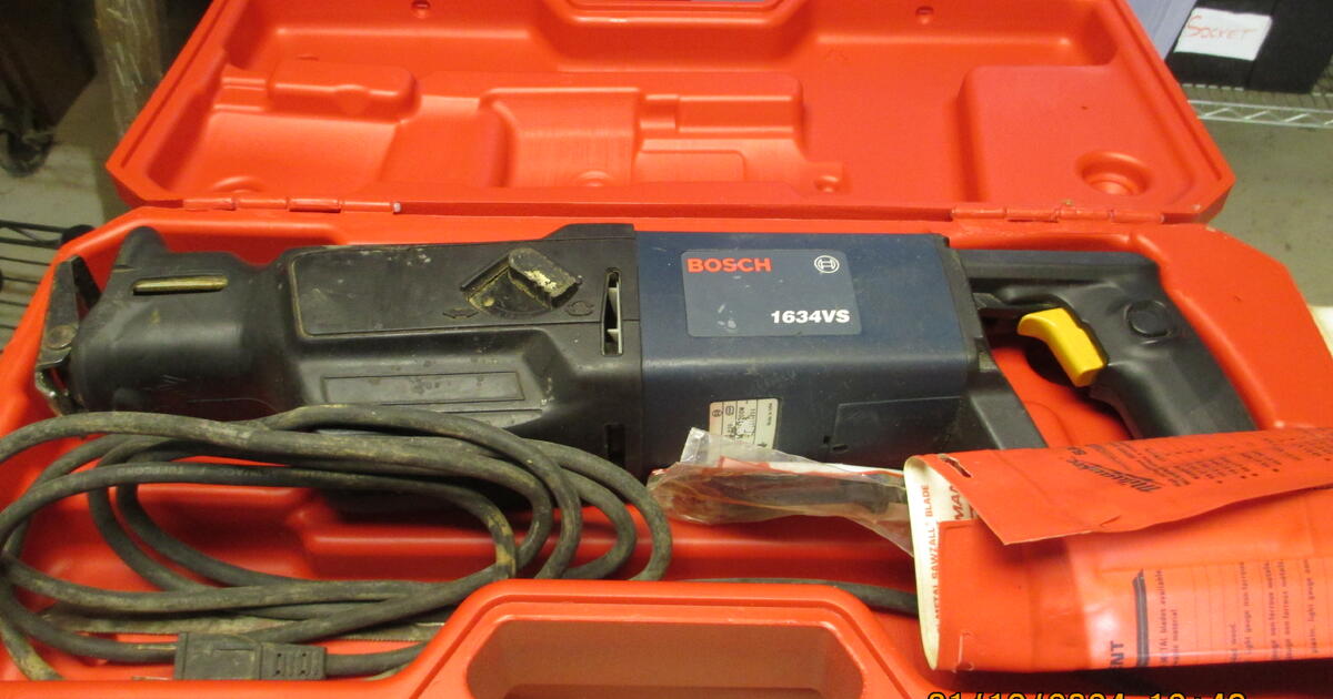 Saw Recip. made by BOSCH nice condition for $100 in Atlanta, GA | For ...
