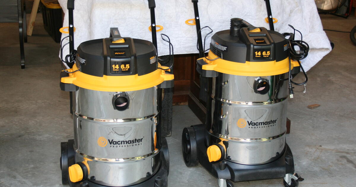 VACMASTER 'BEAST' PROFESSIONAL 14 GALLON 6.5 HP SHOP VACUUM for $80 in ...