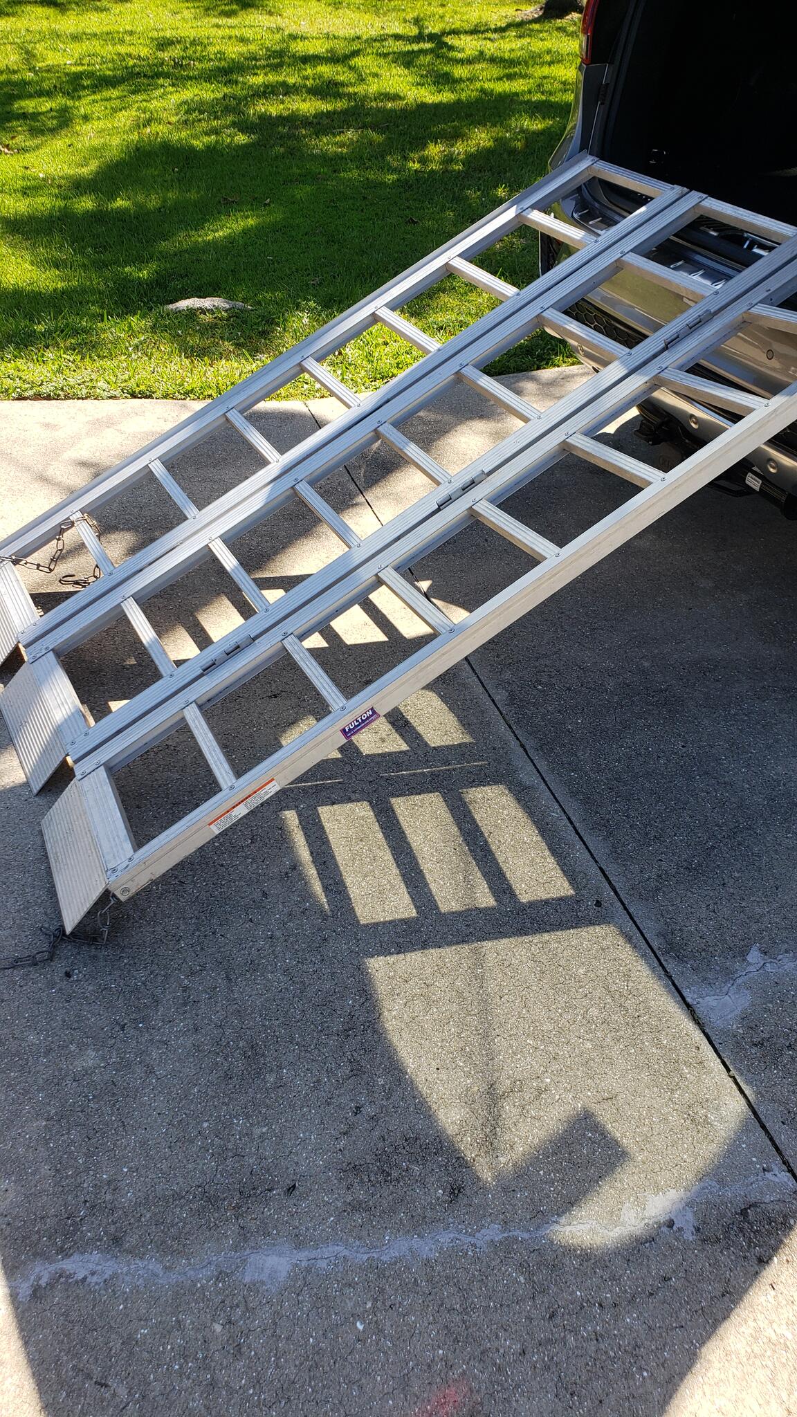 Fulton 1500 lbs ramps for access to Pickup truck bed. $50 for $50 in ...