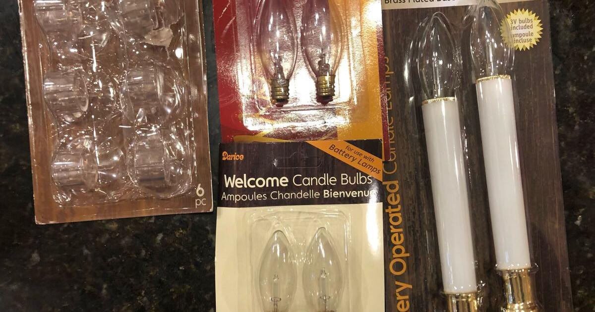 21 corded candles (14 with bulbs) for Free in Minnetonka, MN | For Sale ...