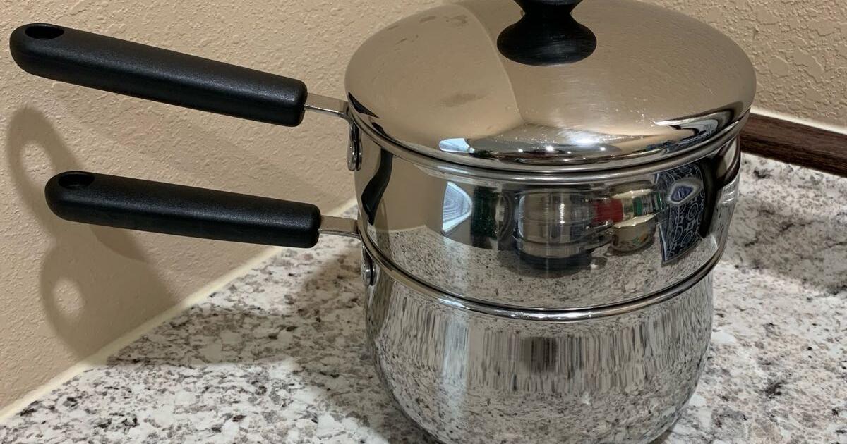 Saucepan With Steamer Insert for $25 in Mesquite, TX | For Sale & Free ...