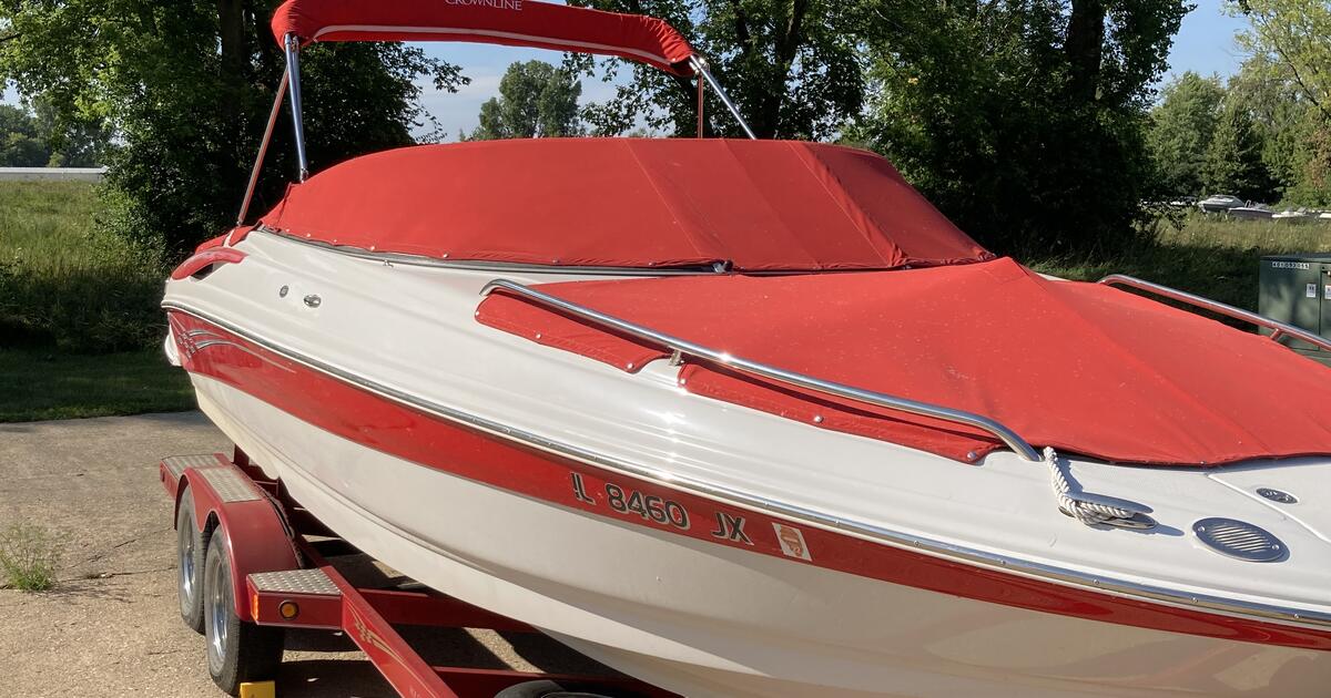 2005 Crownline 226 LS Open Bow stern drive with trailer. for $22900 in ...