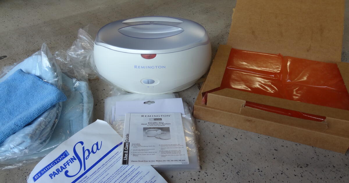 New SPA Remington HS-200 Paraffin Wax Heat Treatment System Hands ...